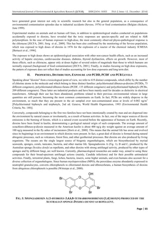 Biological and Toxicological Responses to Dioxins Exposures | PDF