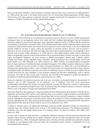 Biological and Toxicological Responses to Dioxins Exposures | PDF