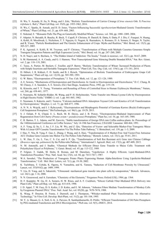 Genetic Engineering Techniques in Fruit Science | PDF | Agriculture ...