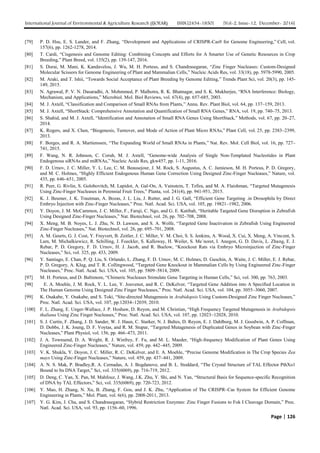 Genetic Engineering Techniques in Fruit Science | PDF