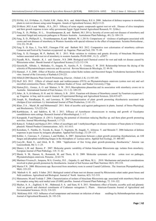 Identification And Control Of Strawberry Root And Stalk Rot In Iraq ...