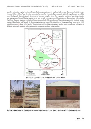 An Assessment of the Socio-economic Impact of Maiganga Resettlement ...