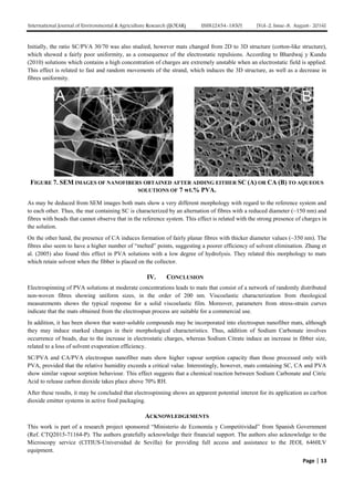 PVA-based electrospun nanofiber mats of potential use in active packaging | PDF