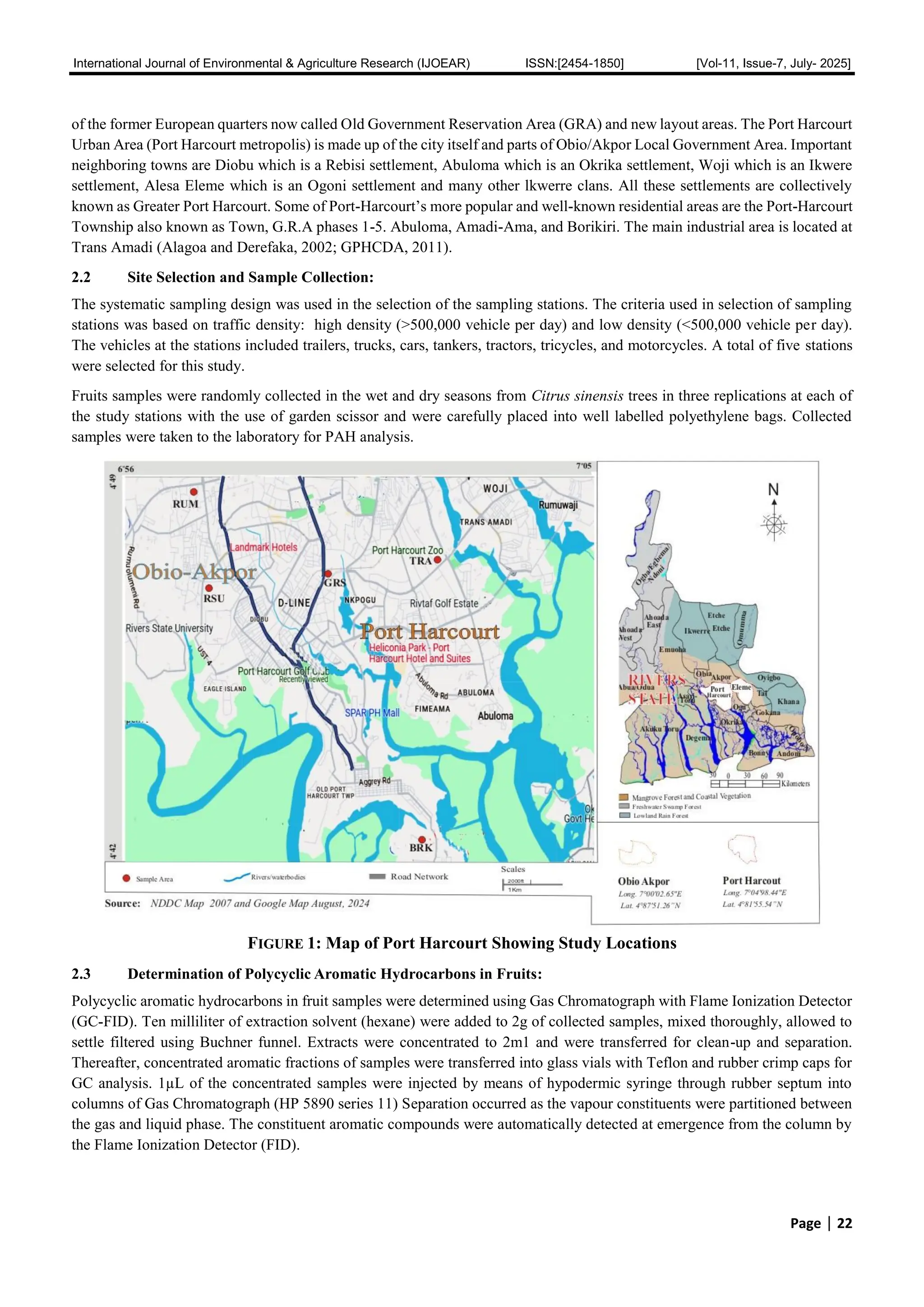 Assessment of Polycyclic Aromatic Hydrocarbons in Fruits of Citrus ...