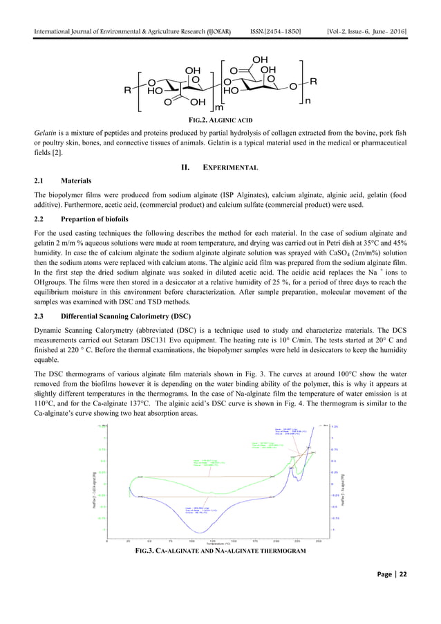 Biopolymer Foil Materials Examination with DSC and TSD methods | PDF