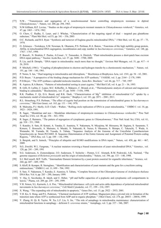 Chloroplasts and Mitochondria: Similarities and Differences | PDF | Biological Sciences | Science