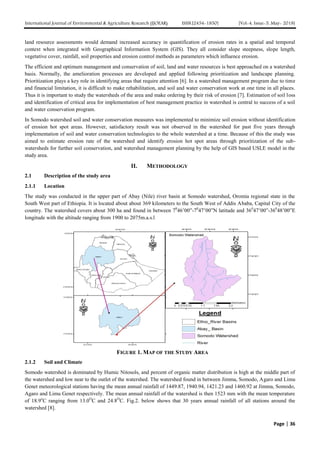 Soil Erosion Risk Assessment Using GIS Based USLE Model for Soil and Water Conservation Planning ...