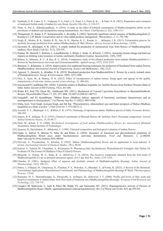 A Review on the Nutritional and Hepatoprotective Properties of Madhuca ...