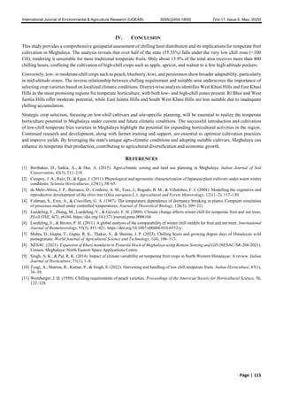 Geospatial Assessment of Chilling Requirements for Temperate Fruit ...