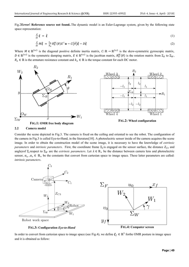 Image Based Visual Servoing for Omnidirectional Wheeled Mobile Robots in Voltage Mode | PDF