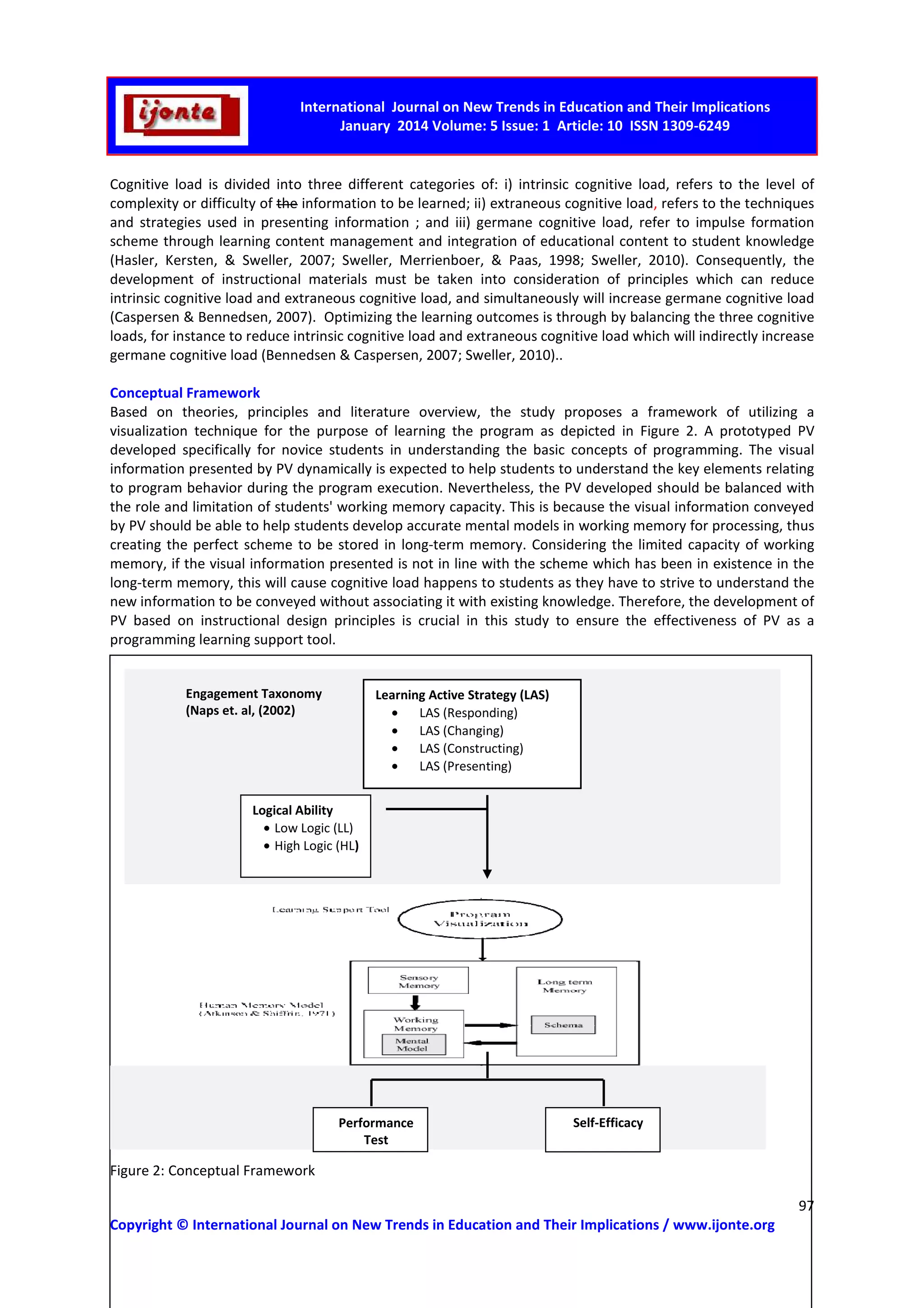 INTEGRATION OF VISUALIZATION TECHNIQUES AND ACTIVE LEARNING STRATEGY IN LEARNING COMPUTER ...