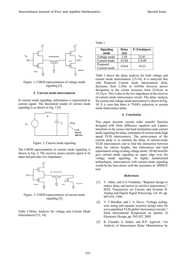 An Efficient Approach To Delay Estimation Model For Vlsi Interconnect Pdf