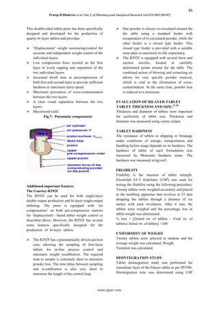 Advance Techniques of Bilayer tablet: A Review | PDF