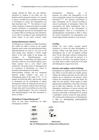 Oral Dispersible Tablets - A Review | PDF | Pharmaceutical Drugs ...