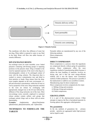 Formulation and evaluation of matrix type rosuvastatin sustained ...