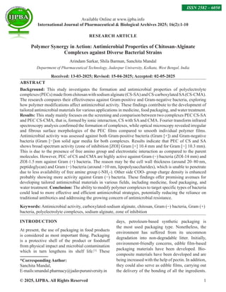 Polymer Synergy in Action: Antimicrobial Properties of Chitosan ...