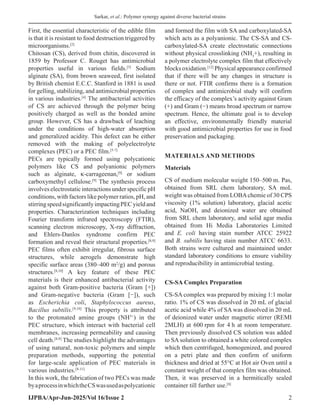 Polymer Synergy in Action: Antimicrobial Properties of Chitosan ...