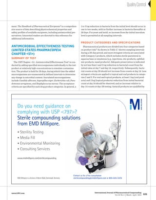 The Essentials of USP chapter 51 antimicrobial effectiveness testing | PDF