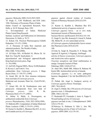 Calotropis Gigantea Linn. - A Complete Busket Of Indian Traditional ...