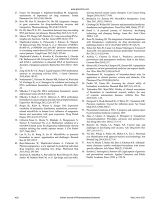 Personalized Medicine: A New Normal for Therapeutic Success | PDF