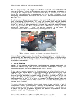 Usage of Autonomy Features in USAR Human-Robot Teams | PDF