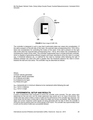 A Novel Wall Following Algorithm For Mobile Robots | PDF