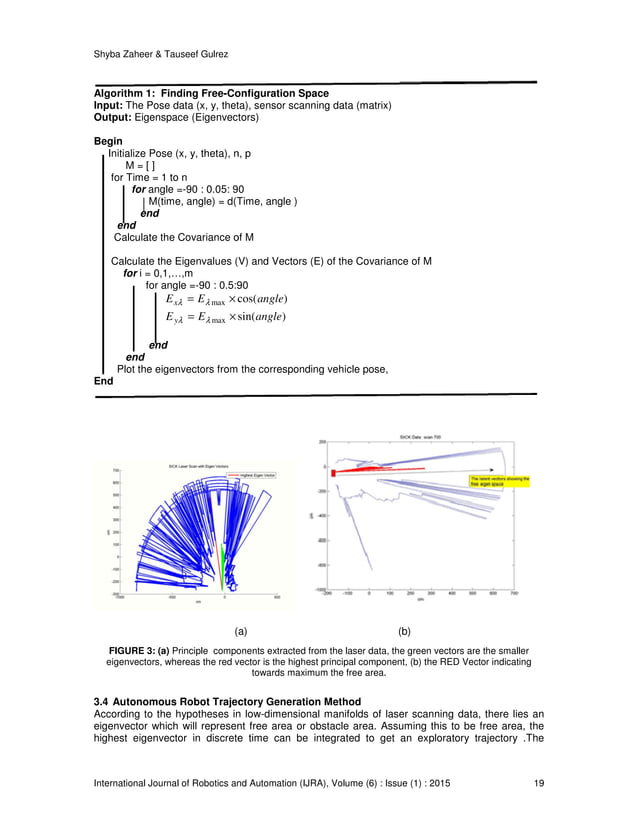 A Path Planning Technique For Autonomous Mobile Robot Using Free-Configuration Eigenspaces | PDF