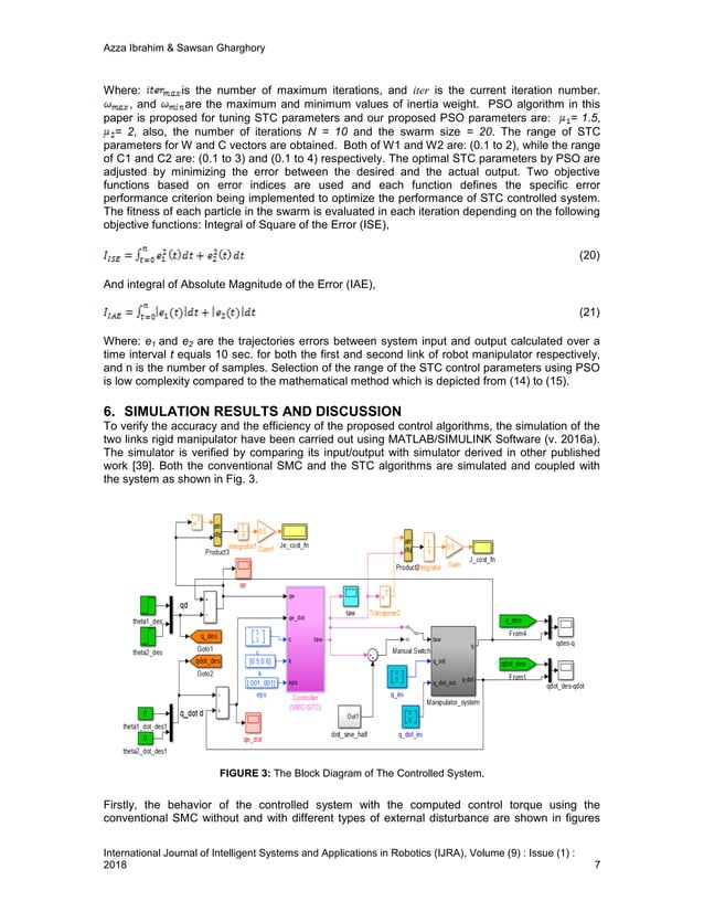 Optimal Design of Super Twisting Control with PSO Algorithm for Robotic Manipulator | PDF