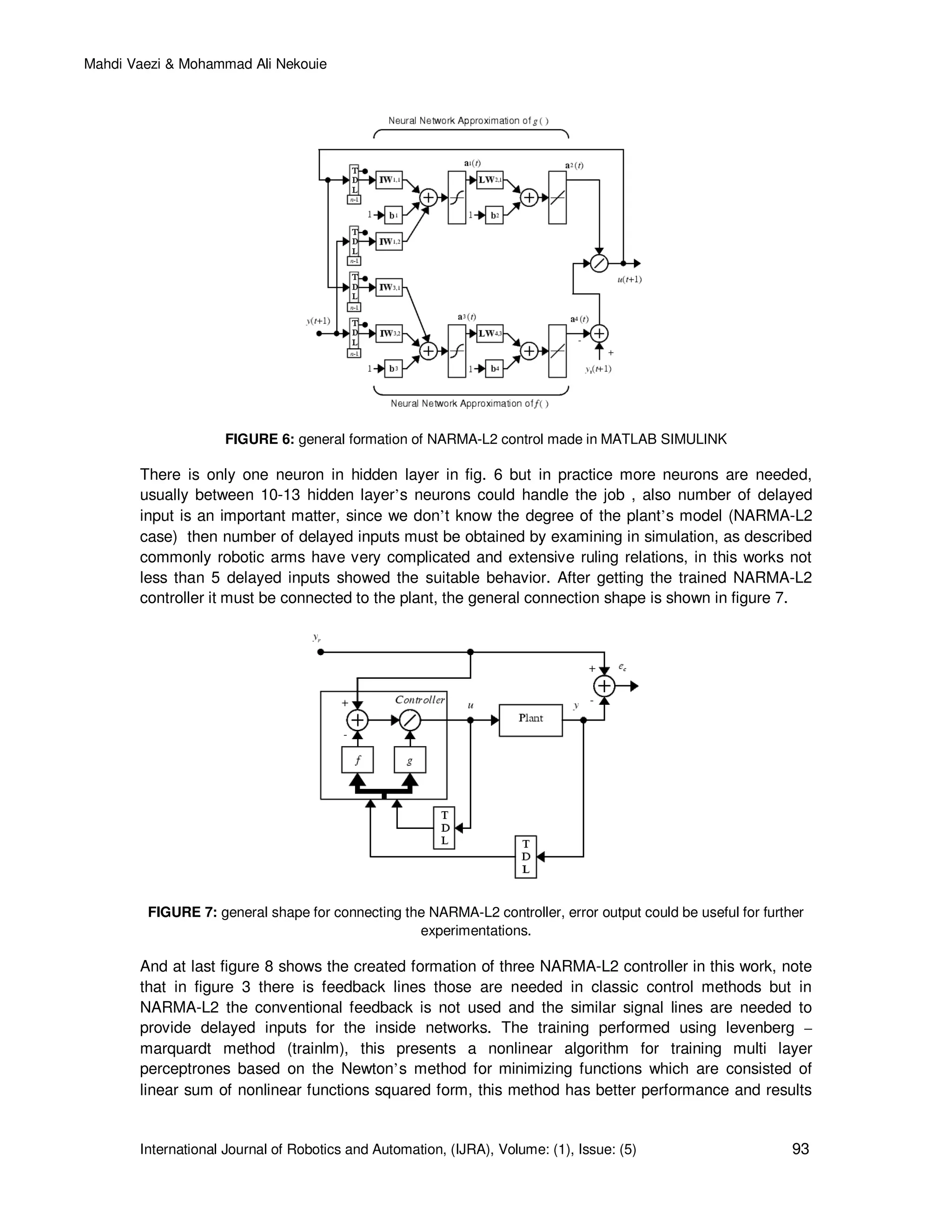 Adaptive Control of a Robotic Arm Using Neural Networks Based Approach | PDF