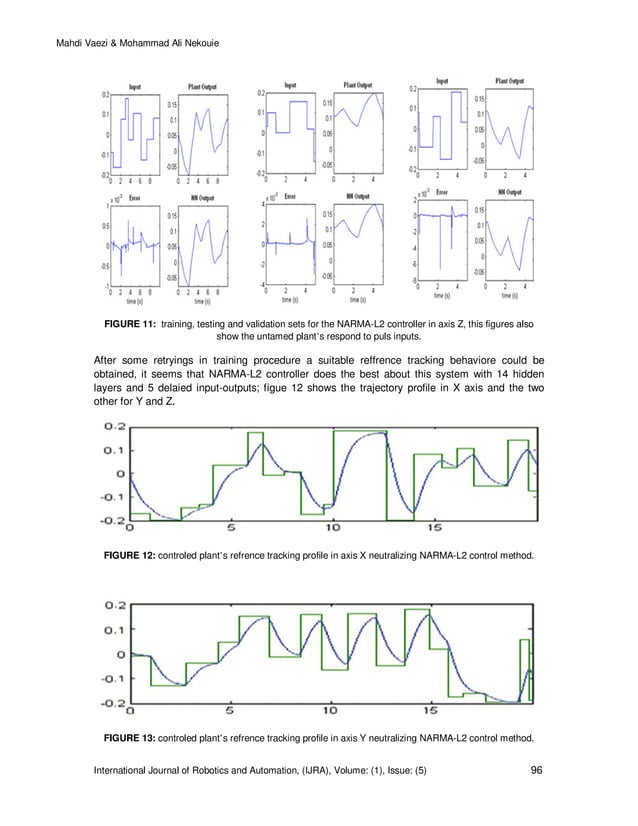 Adaptive Control of a Robotic Arm Using Neural Networks Based Approach | PDF