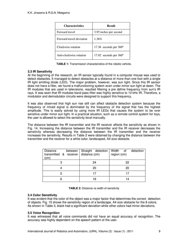 Design of a Low-cost Autonomous Mobile Robot | PDF