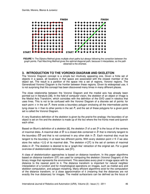 Path Planning for Mobile Robot Navigation Using Voronoi Diagram and Fast Marching | PDF