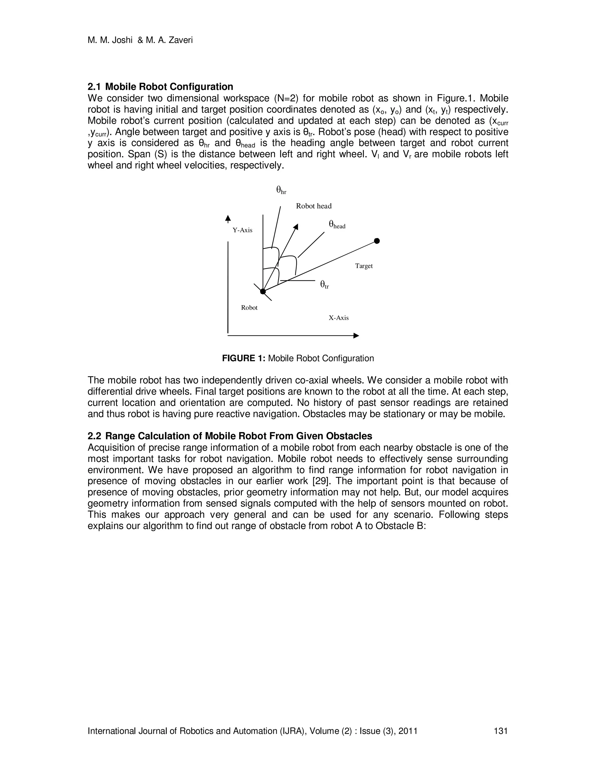 Reactive Navigation Of Autonomous Mobile Robot Using Neuro Fuzzy System Pdf 7550