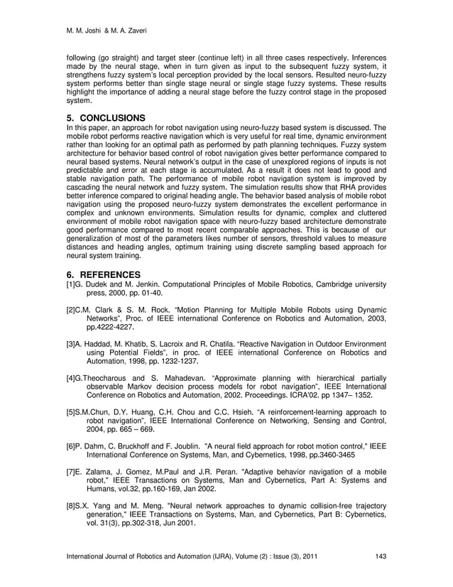 Reactive Navigation Of Autonomous Mobile Robot Using Neuro Fuzzy System Pdf 4378
