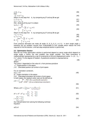 Human Arm Inverse Kinematic Solution Based Geometric Relations and ...