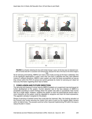HRI for Interactive Humanoid Head Amir-II for Visual Tracking and ...