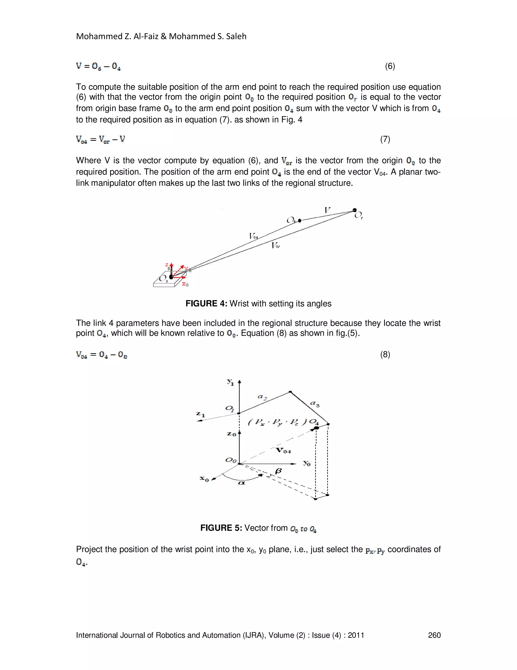 Inverse Kinematics Analysis for Manipulator Robot with Wrist Offset ...