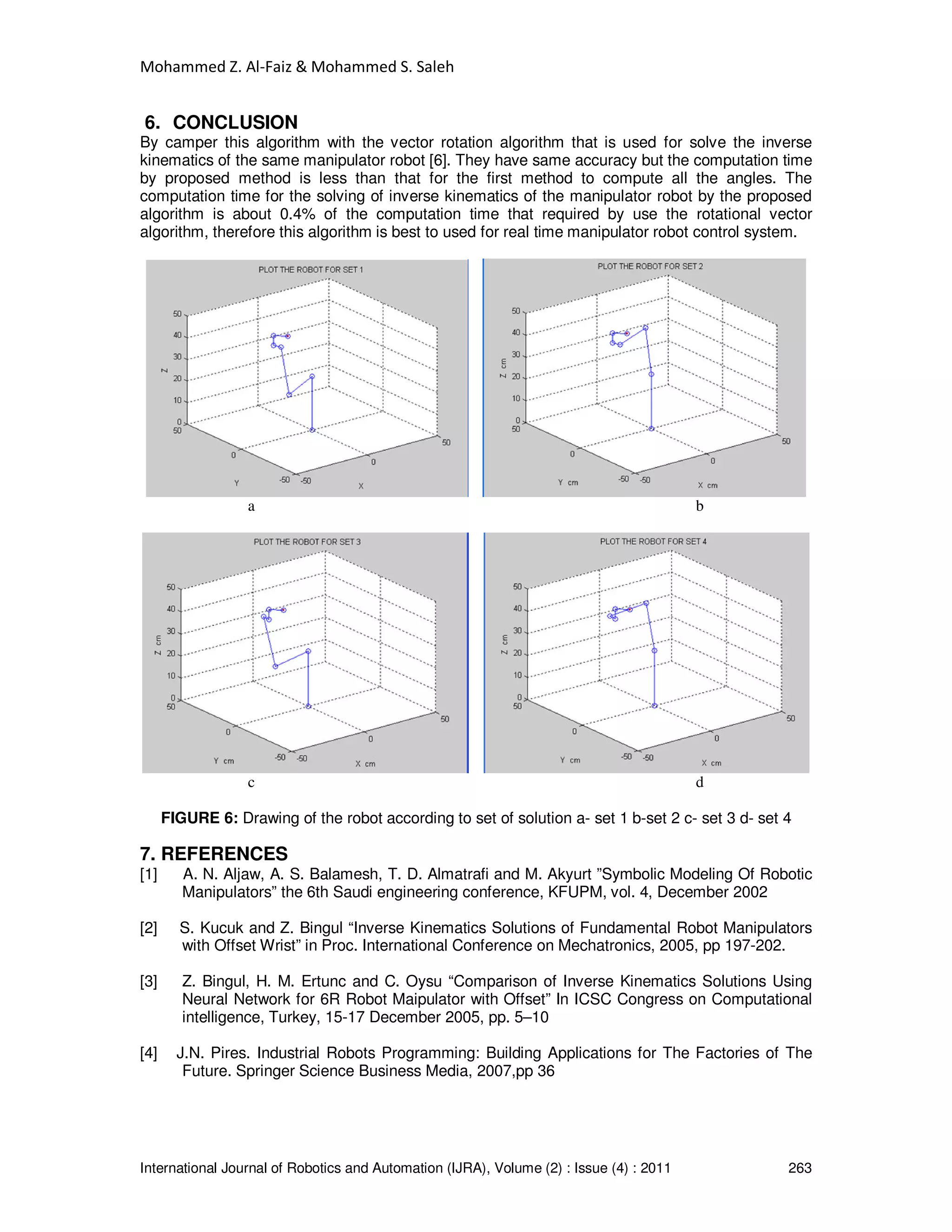 Inverse Kinematics Analysis for Manipulator Robot with Wrist Offset ...