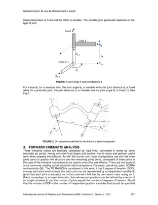 Inverse Kinematics Analysis for Manipulator Robot with Wrist Offset ...