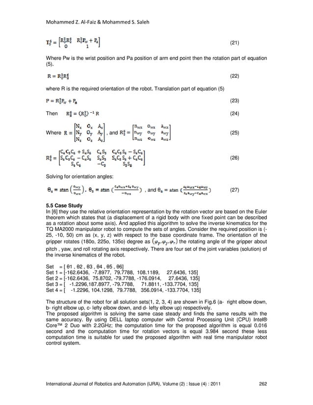 Inverse Kinematics Analysis for Manipulator Robot with Wrist Offset Based On the Closed-Form ...