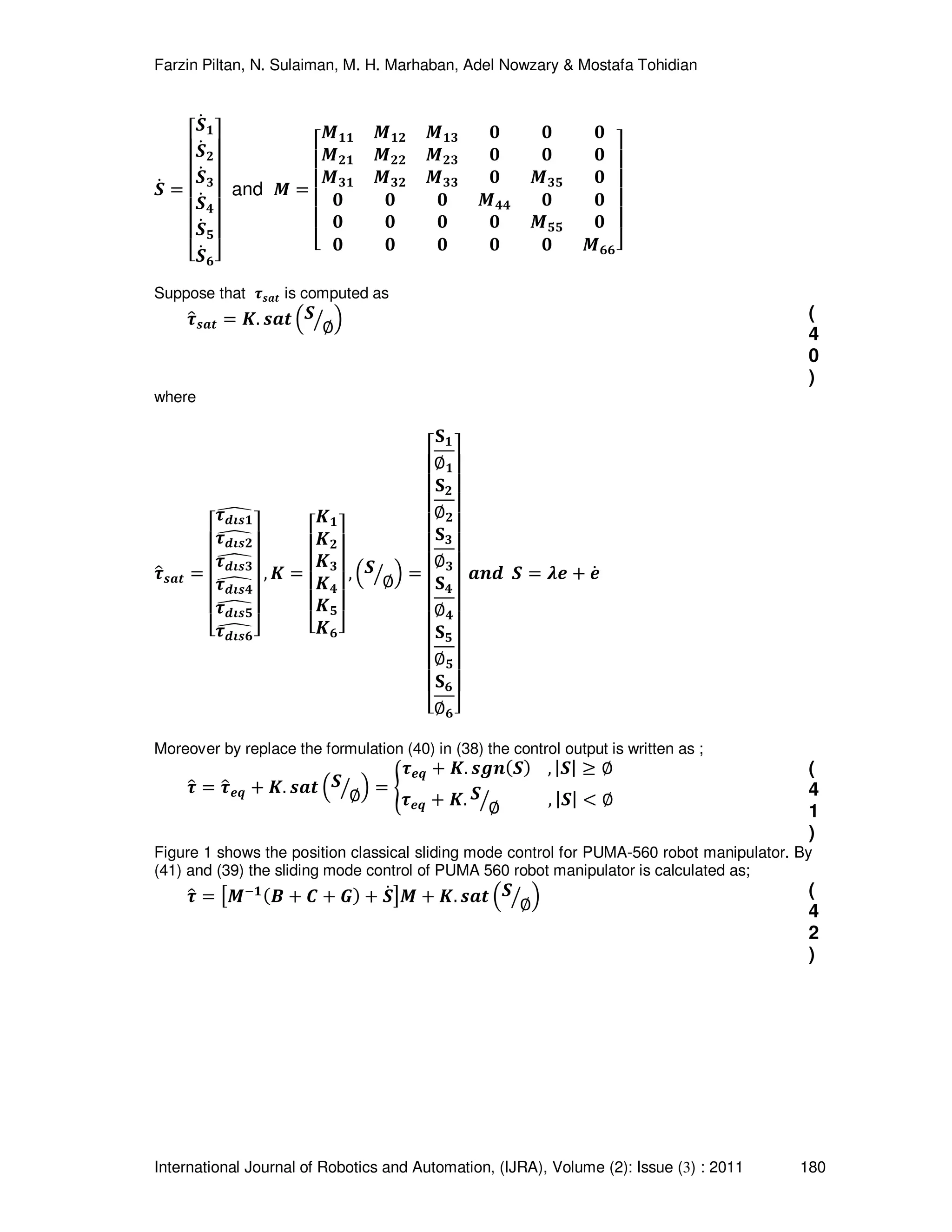 Design of FPGA-based Sliding Mode Controller for Robot Manipulator | PDF | Robotics | Technology ...