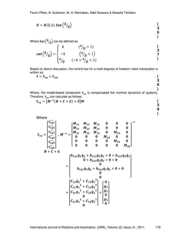 Design of FPGA-based Sliding Mode Controller for Robot Manipulator | PDF | Robotics | Technology ...