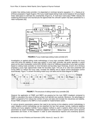 Design and Implementation of Sliding Mode Algorithm: Applied to Robot Manipulator-A Review | PDF