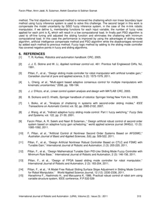 Novel Artificial Control of Nonlinear Uncertain System: Design a Novel Modified PSO SISO ...