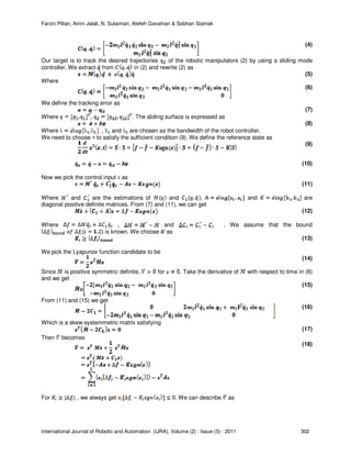 Novel Artificial Control of Nonlinear Uncertain System: Design a Novel Modified PSO SISO ...