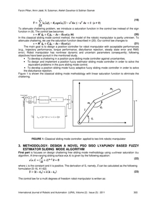 Novel Artificial Control of Nonlinear Uncertain System: Design a Novel Modified PSO SISO ...