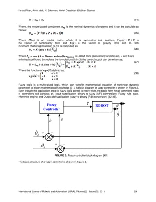 Novel Artificial Control of Nonlinear Uncertain System: Design a Novel Modified PSO SISO ...