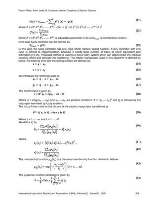 Novel Artificial Control of Nonlinear Uncertain System: Design a Novel Modified PSO SISO ...