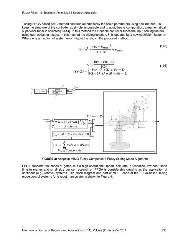 Evolutionary Design of Mathematical tunable FPGA Based MIMO Fuzzy Estimator Sliding Mode Based ...