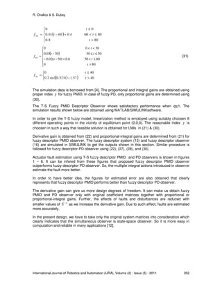 Simultaneous State and Actuator Fault Estimation With Fuzzy Descriptor PMID and PD Observers for ...